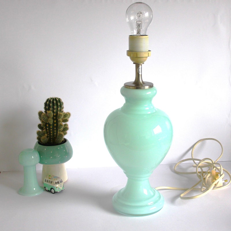 Turquoise Table Lamp - Etsy