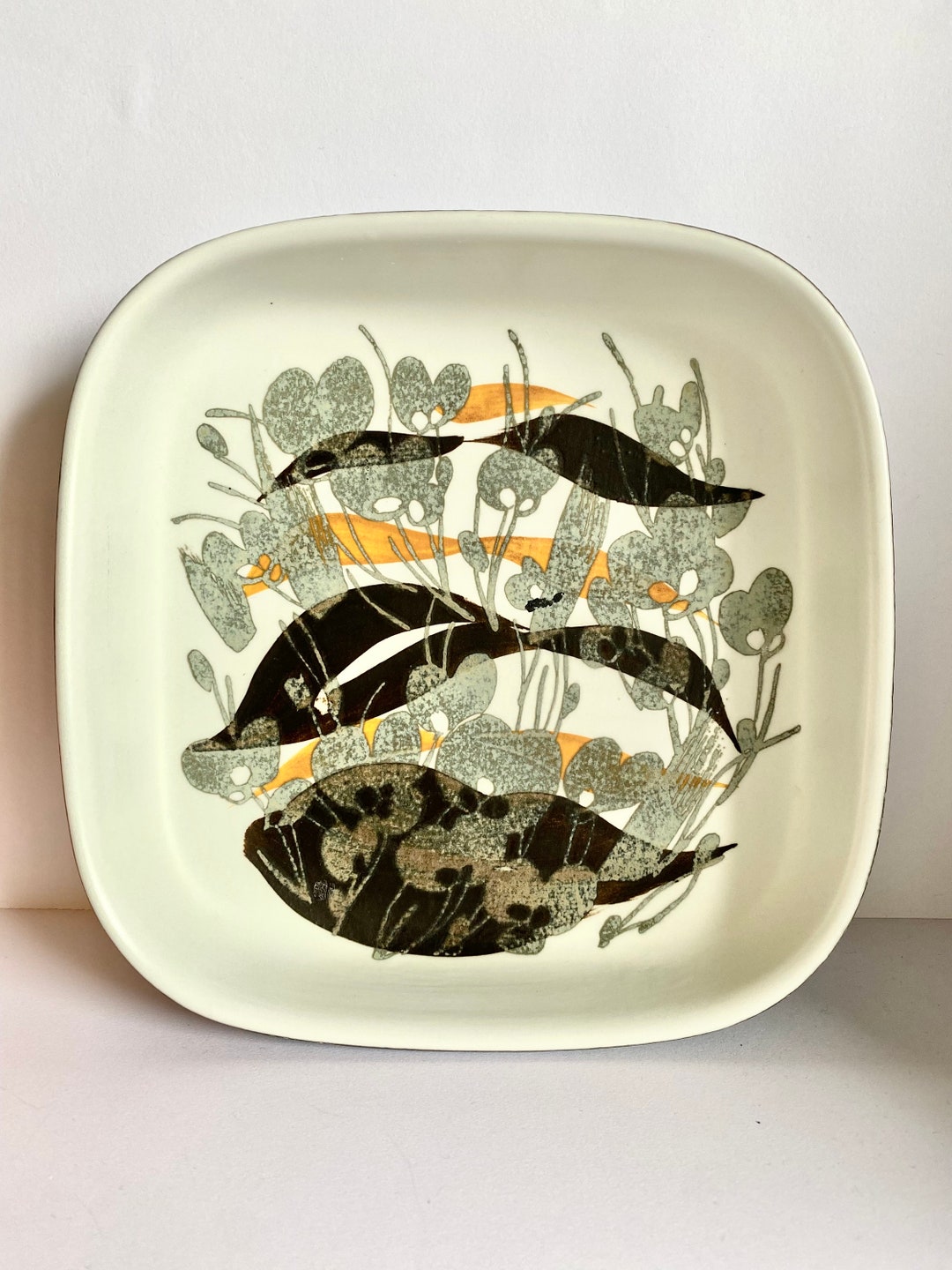 Royal Copenhagen Faience Siena Bowl, Design of Ivan Weiss, Danish ...