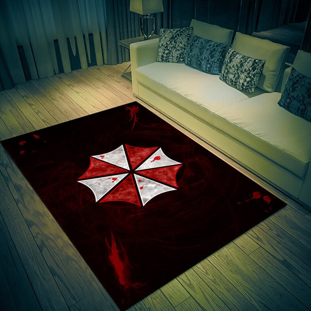 Umbrella Carpet, UMBRELLA, Resident Rug, Apocalypse, Gaming Gift Rug ...