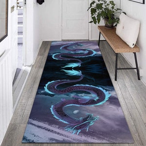 Dungeons Dragons Rug, Gamer Card Rug, Dragon Card Rug,dnd Rug, Under ...