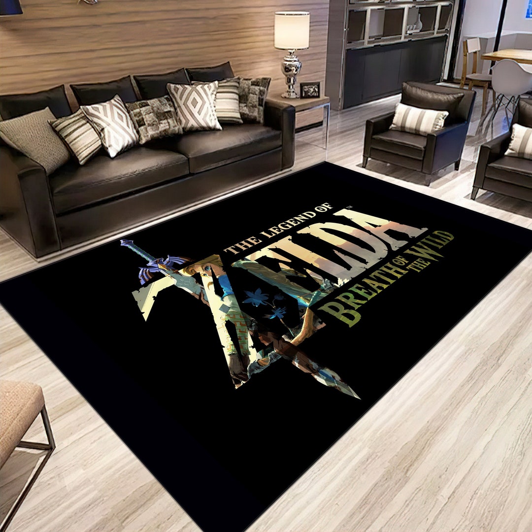 Zelda Legend Rug ,legend of Zelda, Gaming Rug, Area Rug ,zelda Game Rug ...