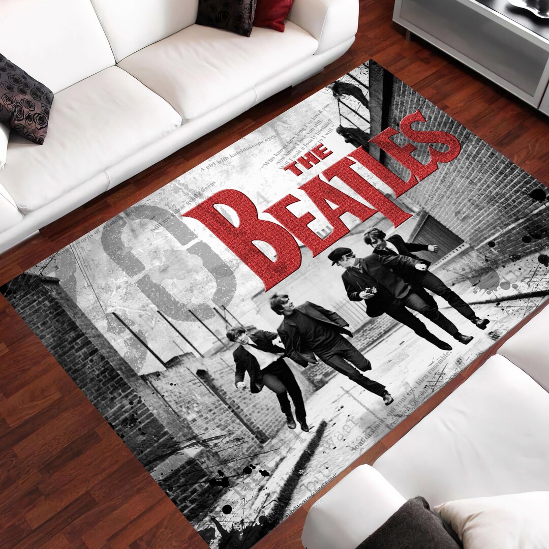 The Beatlesthe Beatles Rug the Beatles Gift music Rug Area - Etsy
