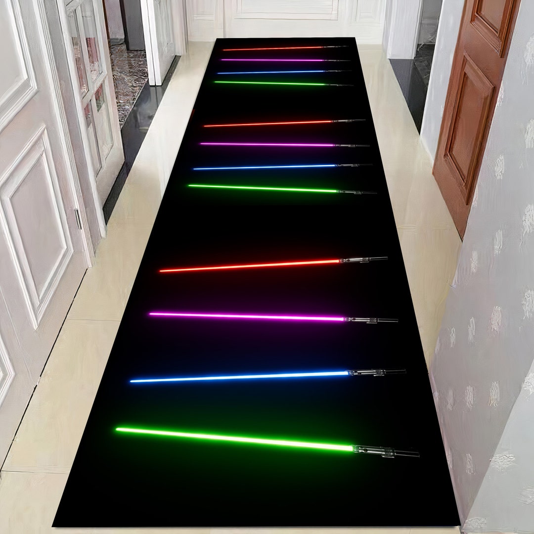 Starwars Long Rug,star Wars Runner Rug,starwars Sword Rug,runner Rug ...