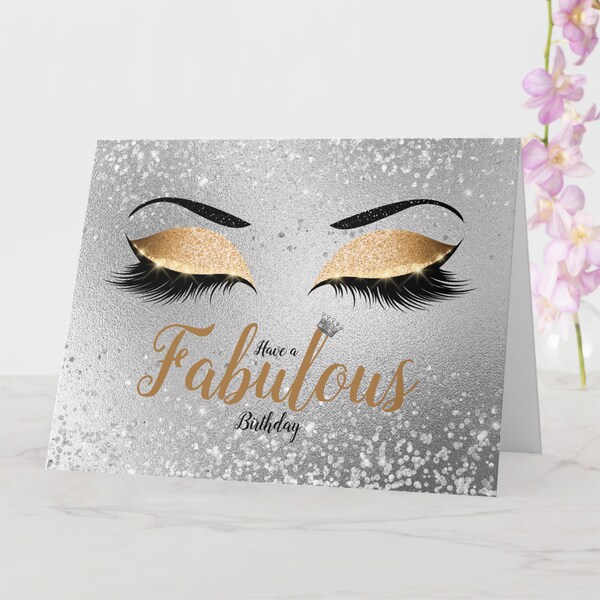 Eyes Birthday Card - Etsy