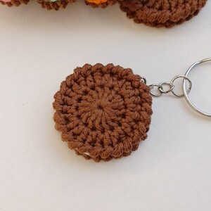 Crochet OREO Cookie Keychain - Etsy