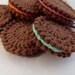 Crochet OREO Cookie Keychain - Etsy