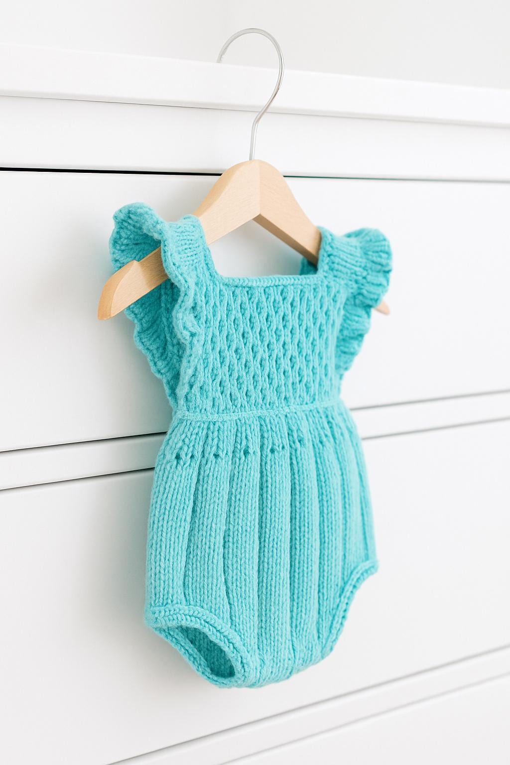 Baby Romper Knitting Pattern PDF, DIY Handmade Bloomer Tutorial, PDF ...
