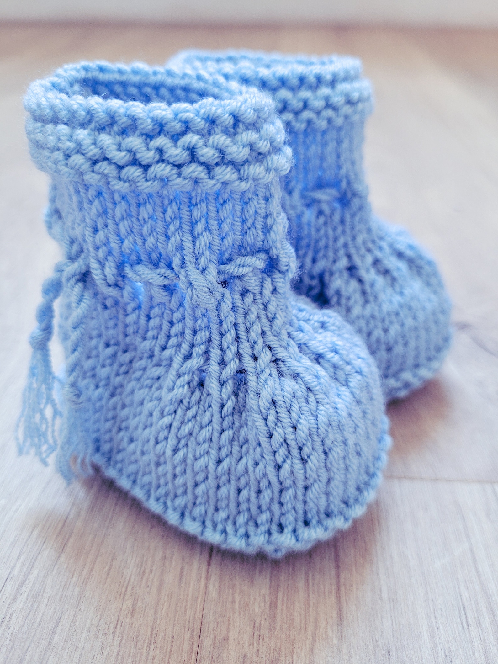 Knitting Pattern PDF Baby Booties, Knitting Pattern for Baby, Pdf Knit ...