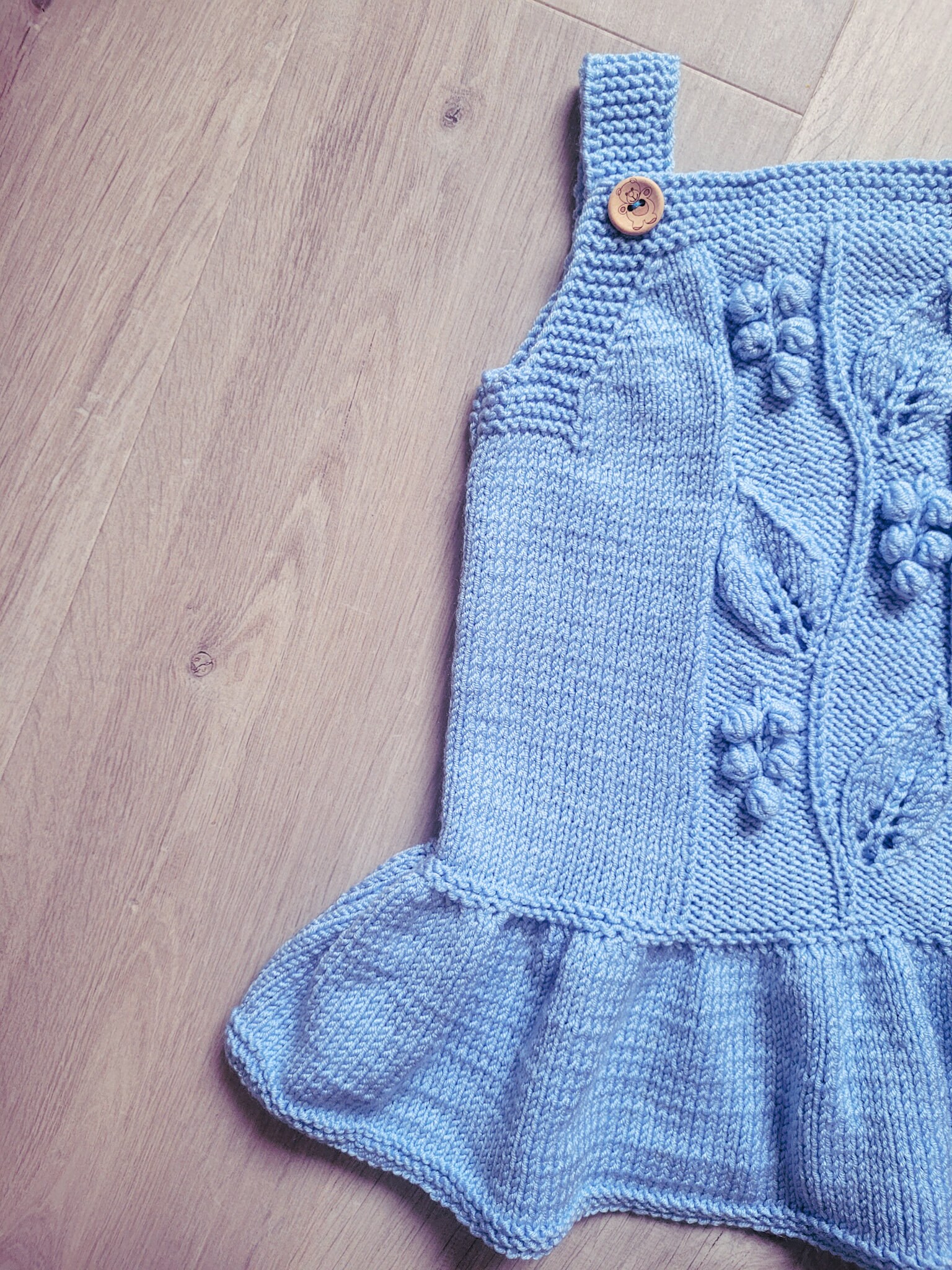 Knitting Pattern Baby Dress / Baby Dress / Knitted Dress / Baby ...