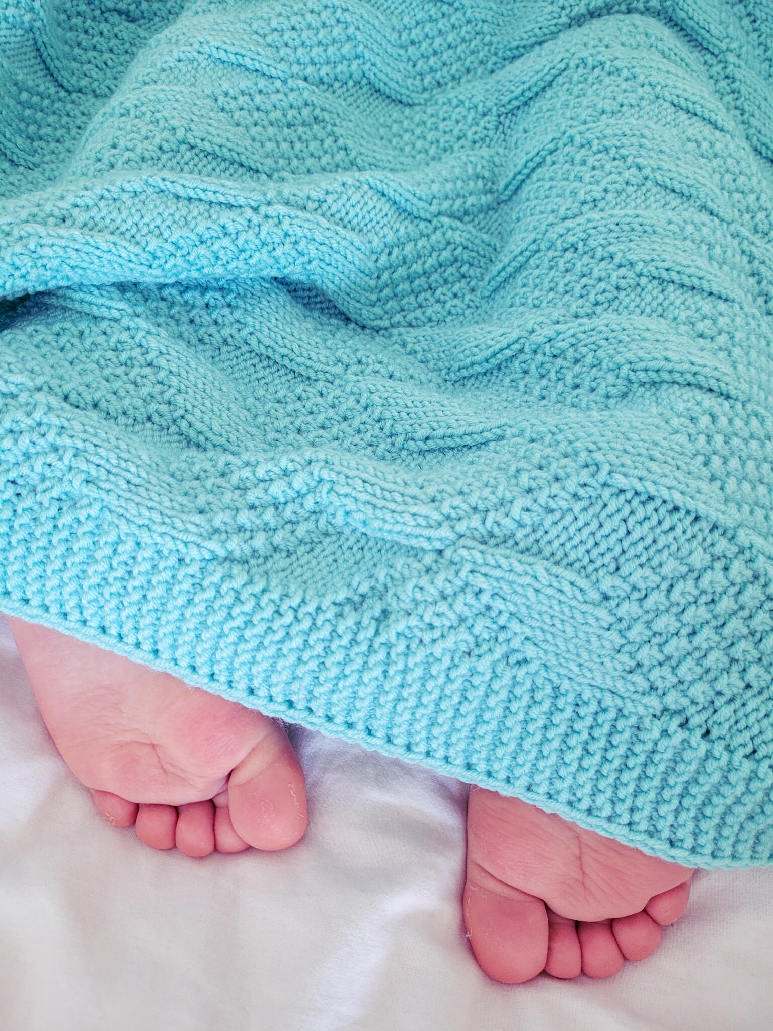 Knitting Pattern Baby Blanket / Baby Blanket / Knitted Blanket / Baby ...