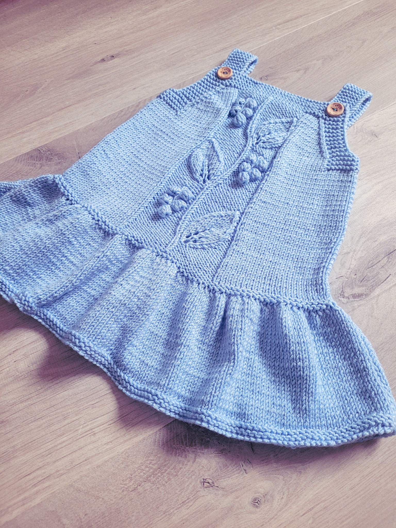 Knitting Pattern Baby Dress / Baby Dress / Knitted Dress / Baby ...