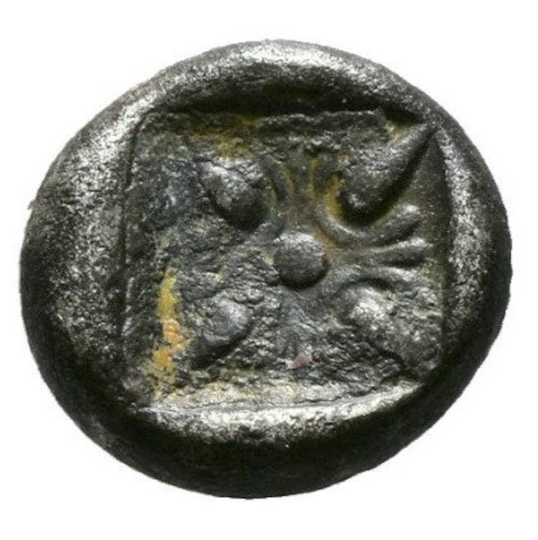 Ancient Authentic Greek Silver Coin .IONIA. Miletos. (late 6th-early ...