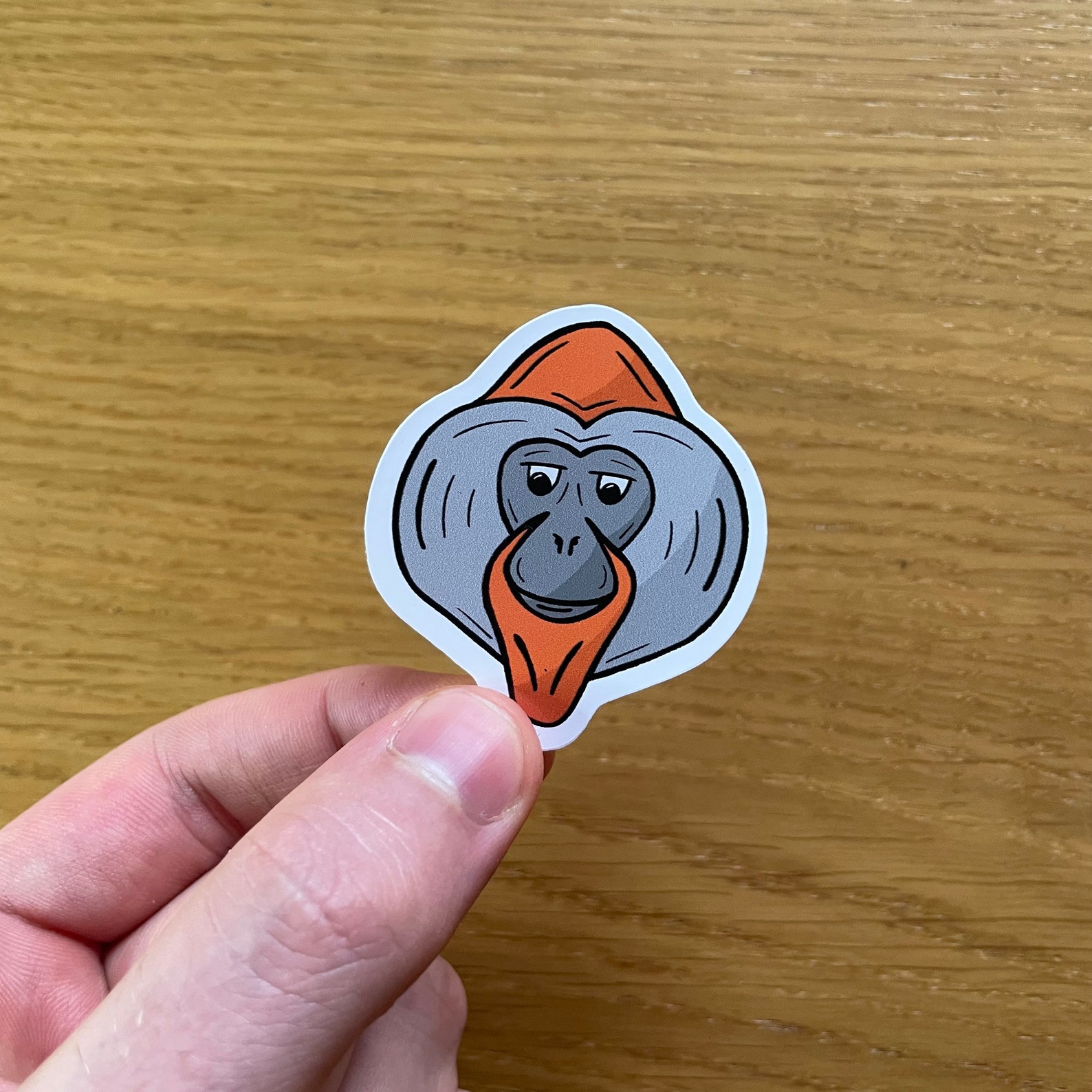 Ape Stickers Pack, Gorilla, Orangutan, Gibbon, Chimp, Bonobo, Monkey ...