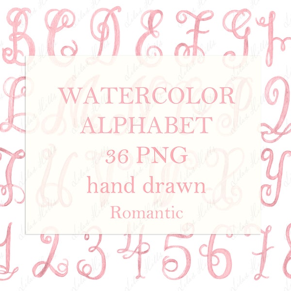 Calligraphy Numbers - Etsy