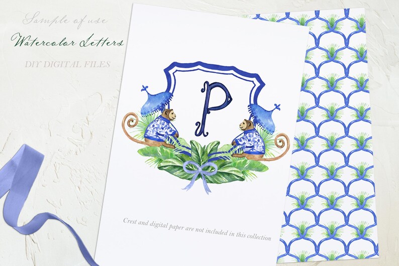 Wedding Monogram PNG Vintage Calligraphy Letters for Crest DIY Heraldic ...