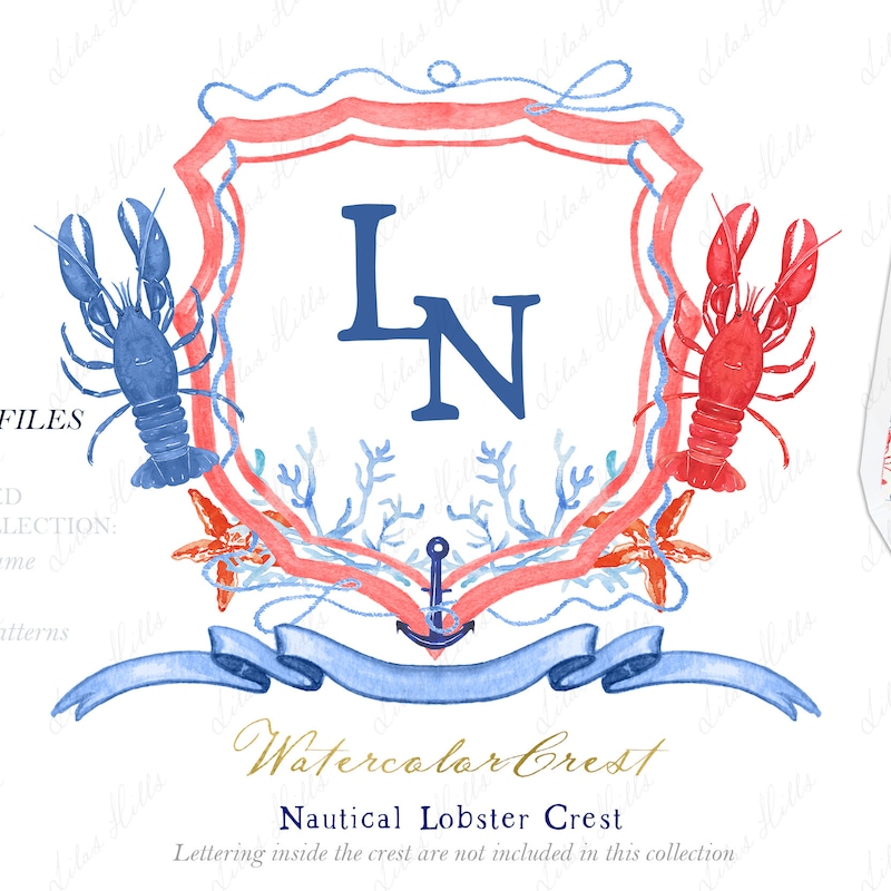 Nautical Crest - Etsy