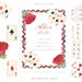 Alice in Wonderland Cards Watercolor Clipart DIY Digital Paper Frames ...