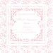 Pink Faience Toile Vintage DIY Digital Paper Frames Watercolor Clipart ...