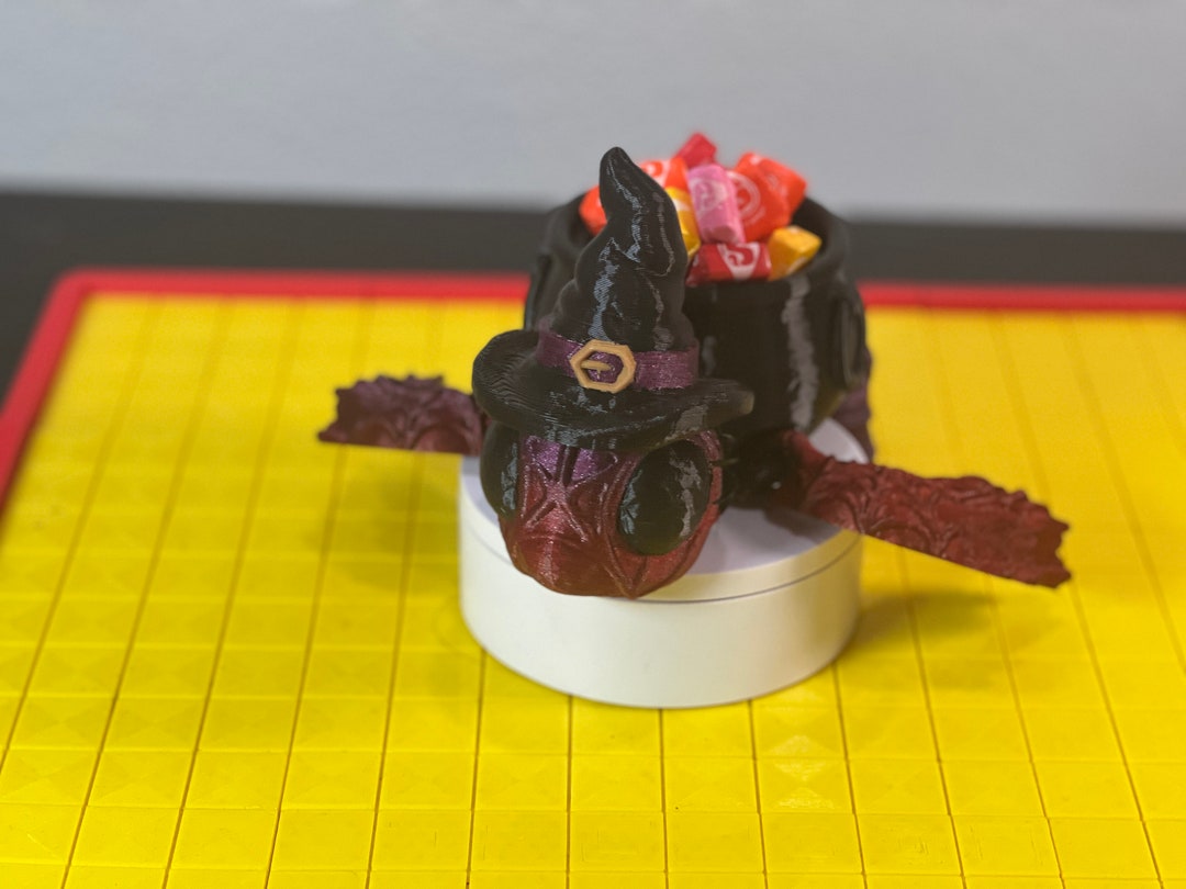 Cinderwing3d Adorable Witch-turtle Small Candy Bowl, Perfect for ...