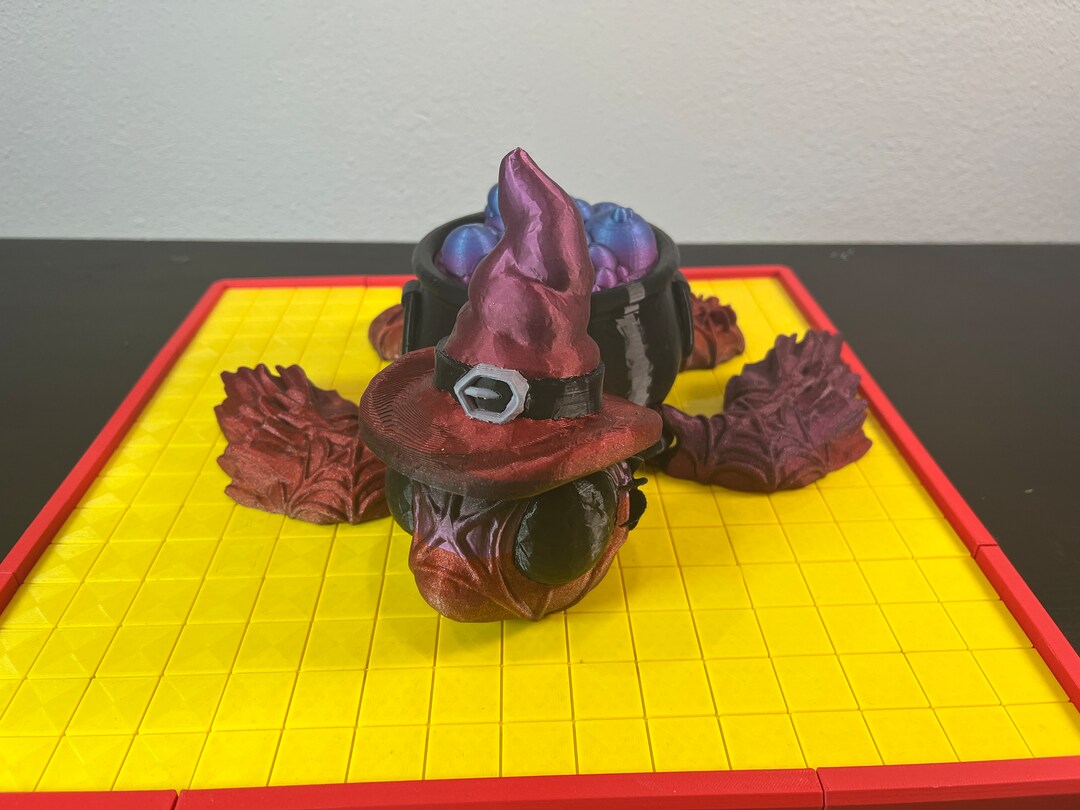 Cinderwing3d Adorable Witch-turtle LARGE Candy Bowl, Perfect for ...