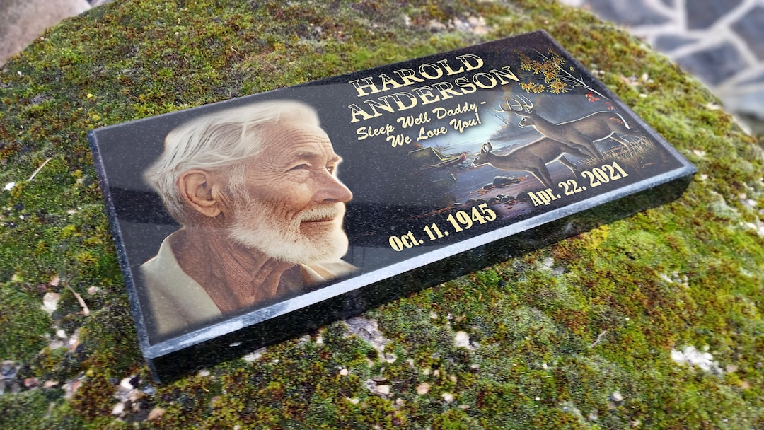 24x12x2, Headstone for Dad, Granite, Memorial, Headstone, Grave Marker ...