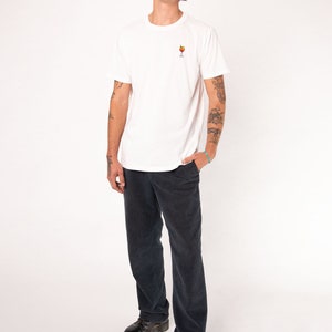 Spritz | Embroidered Men's Organic Cotton T-shirt - Etsy