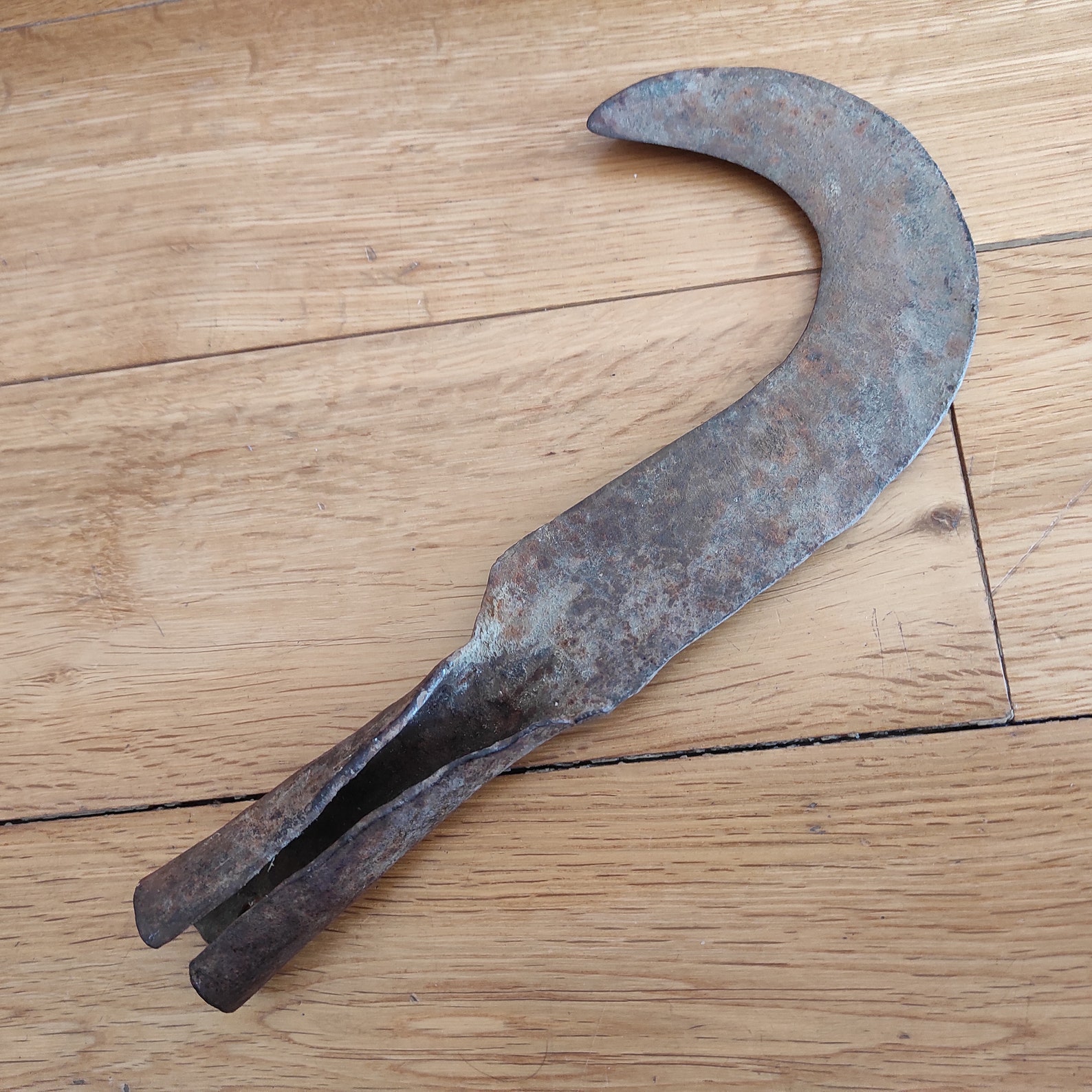 Antique Vintage Billhook, Pruning Knife, Slasher, Garden Tool, Hand ...