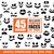 45 Halloween Pumpkin Faces Bundle, Jack-o-lantern Faces, Scary Faces ...