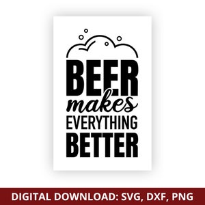 4 Beer Opener Signs Bundle - SVG, DXF & PNG Files for Wood, Laser, Cut ...