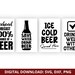 4 Beer Opener Signs Bundle - Part 3 - SVG, DXF & PNG Files for Wood ...