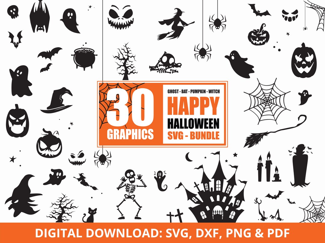 30 Haunted SVG Creations: Spookify Projects With Halloween Clipart, SVG ...
