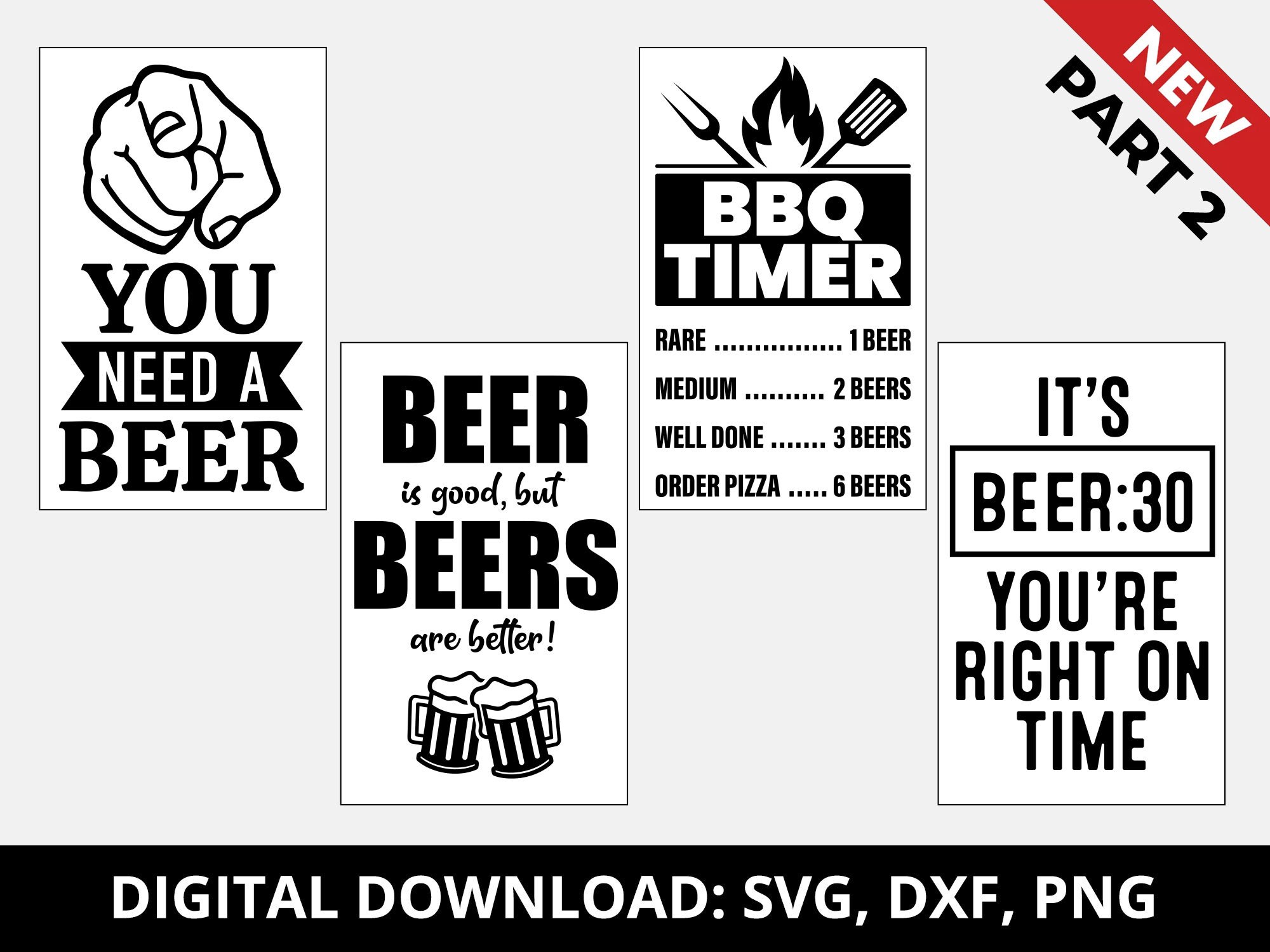 12 Bundle of Beer Opener Signs, Beer Lovers Gift, Outdoor Patio, Bar ...