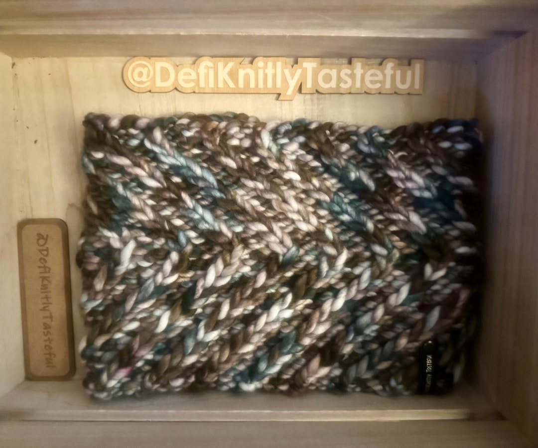 Adult Knit Cowl/malabrigo Rasta Carousel/cowl/winter Cowl/fall Cowl ...