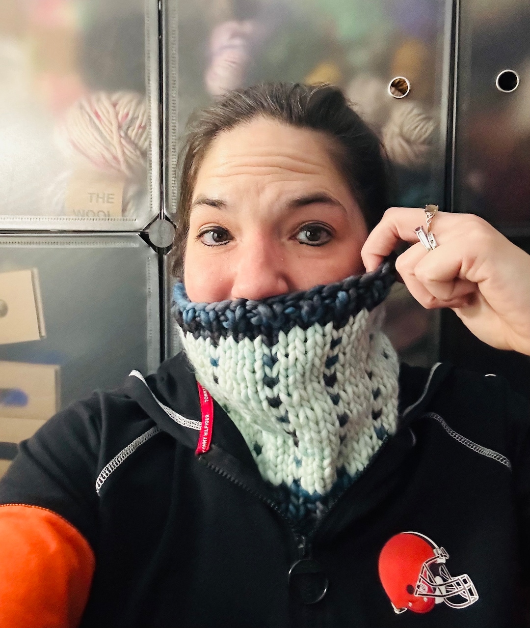 Adult Knit Cowl/malabrigo Rasta/cucumber and Persia/cowl/winter Cowl ...