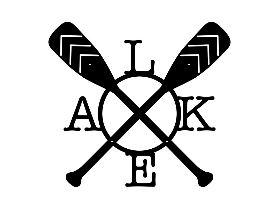 Lake Wall Art, Boat Paddles Metal Wall Art, Lake House Metal Wall Decor ...