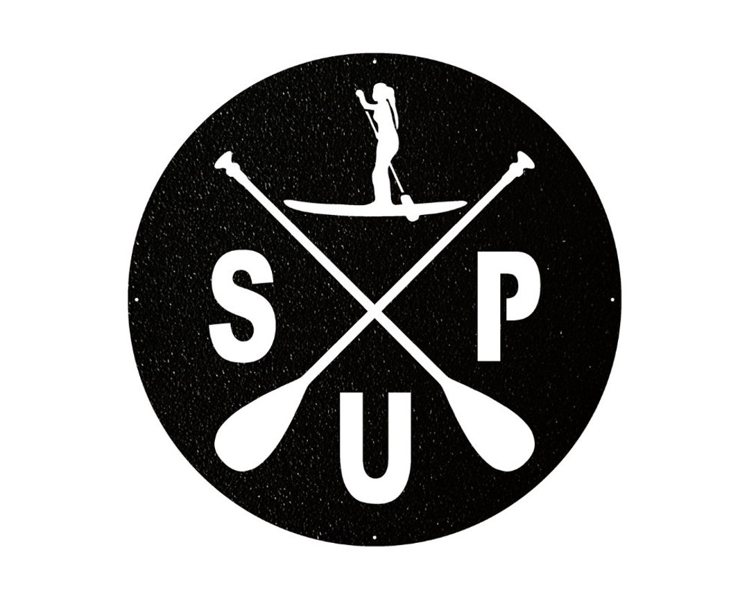Paddle Boarding SUP Metal Wall Art, Wall Decoration, Nautical Wall Art ...