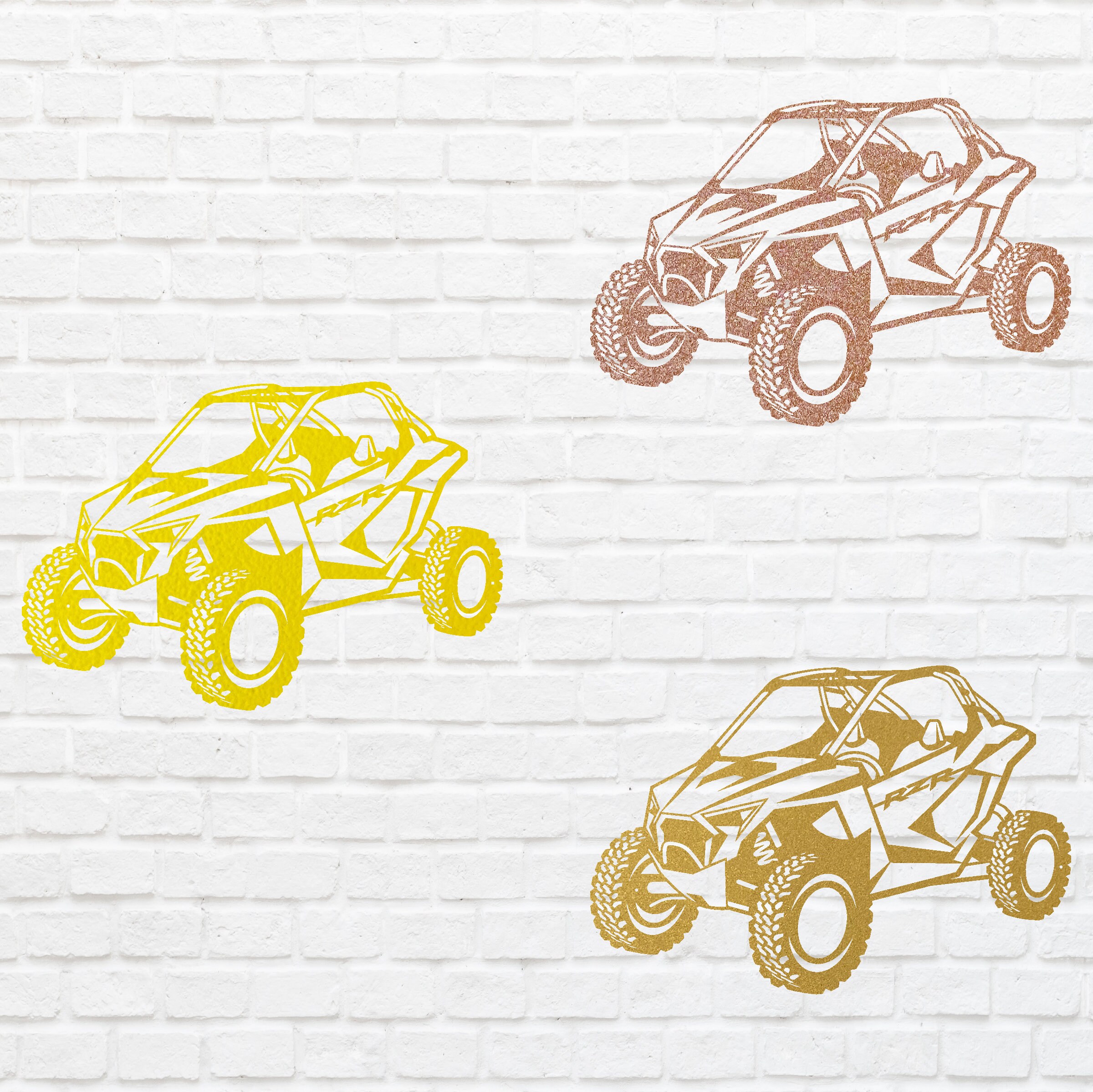 UTV Metal Art, Car Wall Decor, UTV Wall Art for Garage Decor, Garage ...
