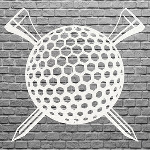 Golf Tee Ball Metal Wall Art, Golf Metal Art Decoration, Golf Wall ...