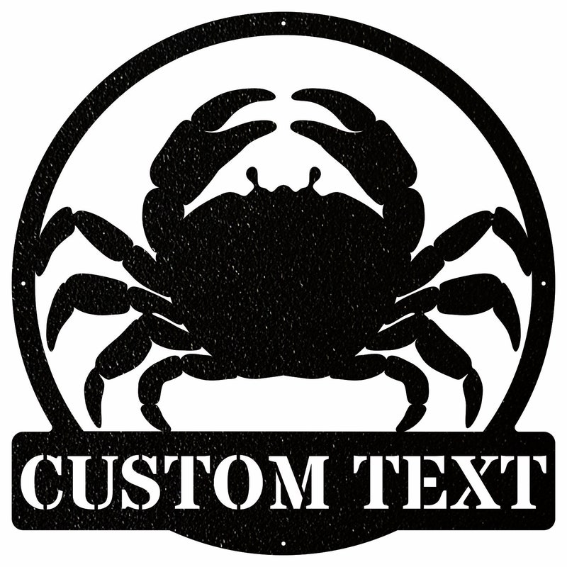 Metal Crab Wall Art - Etsy