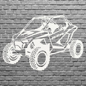 UTV Metal Art, Car Wall Decor, UTV Wall Art for Garage Decor, Garage ...