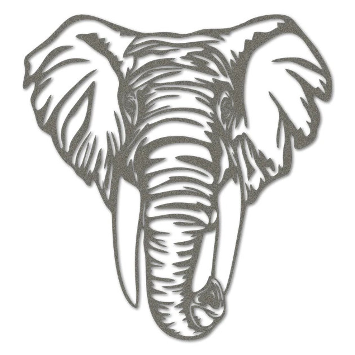 Elephant Metal Sign Elephant Wall Art Animal Decoration - Etsy