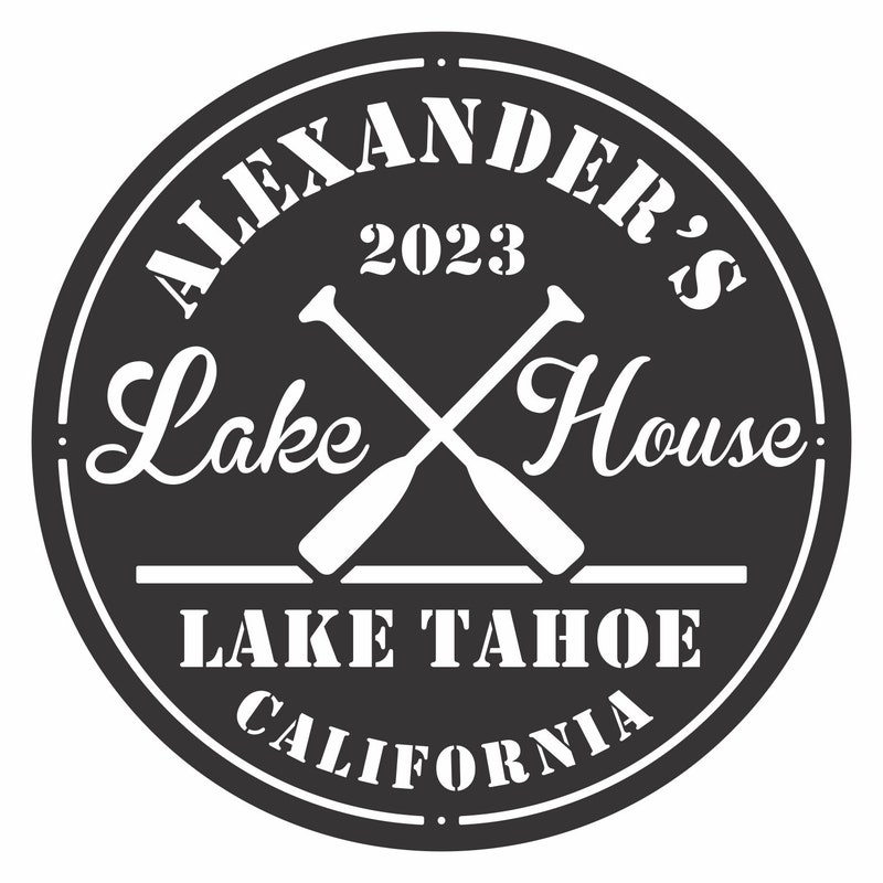 Lake House Sign - Etsy