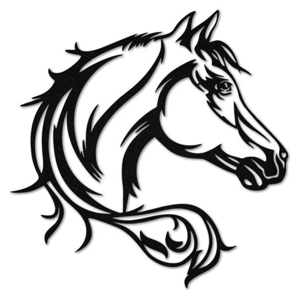 Geometric Horse Art - Etsy