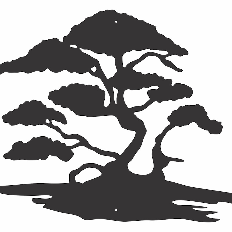 Metal Bonsai Tree - Etsy