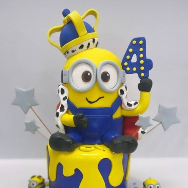 Minion Cake Topper - Etsy