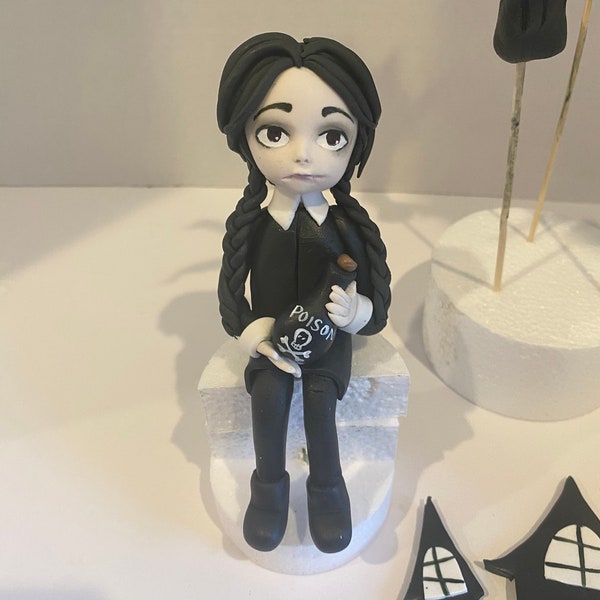 Goth Cake Topper - Etsy