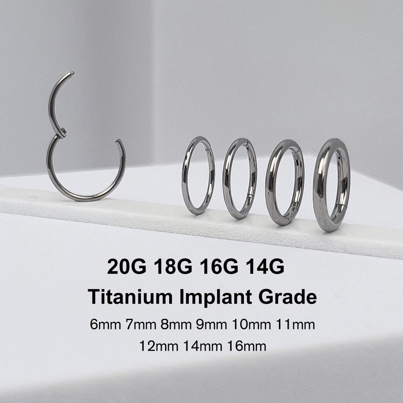 Astm 16g Titanium - Etsy