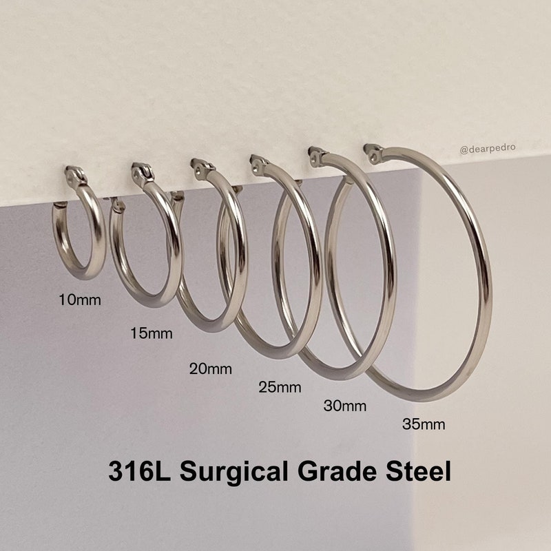 Surgical Steel Earrings - Etsy