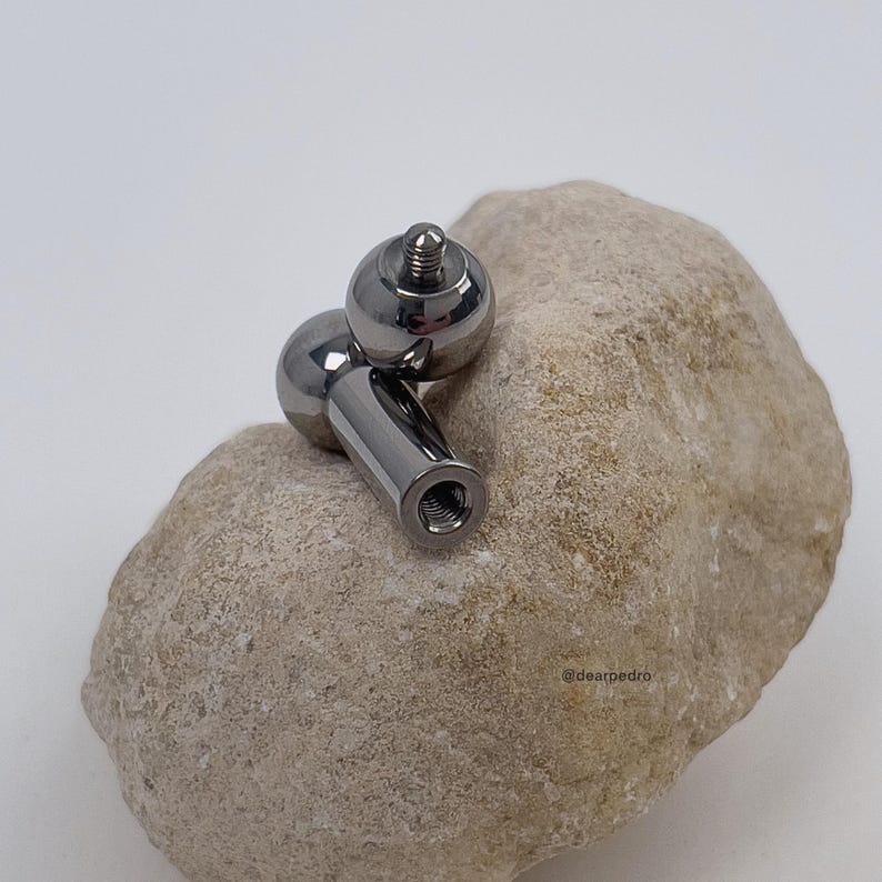 12G 10G 8G 6G 4G 2G 0G Titanium Straight Industrial Barbell ...