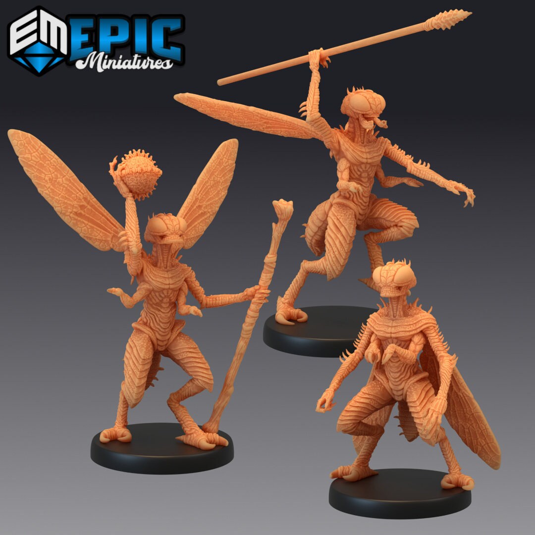 Fly Demon Epic Miniatures Hour of Demons Tabletop Miniatures - Etsy